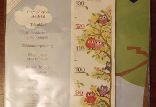 Vervaco Little Owls Tree Совята на дереве ростомер