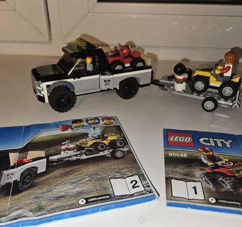 Lego City 60148 Гоночная команда квадроциклов