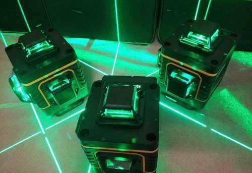 Лазерный уровень 4Dx16Lx360 green