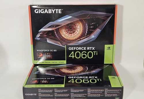 Видеокарта Gigabyte GeForce RTX 4060Ti новая