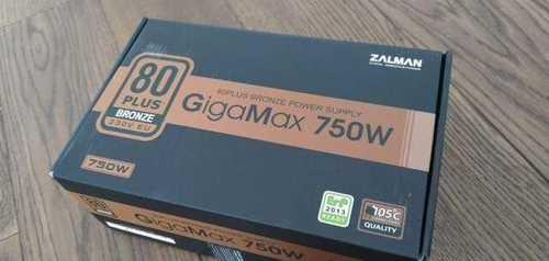 Блок питания zalman GigaMax (gvii) 750W