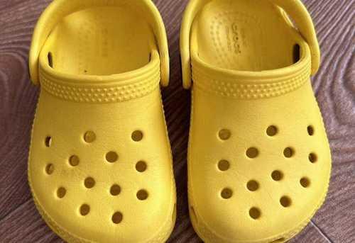 Резиновые сандалии Crocs C6
