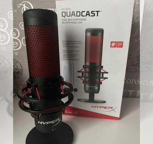 Микрофон Hyperx QuadCast