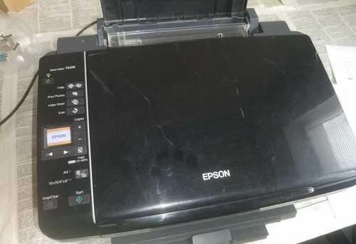 Цветной принтер epson stylus TX210