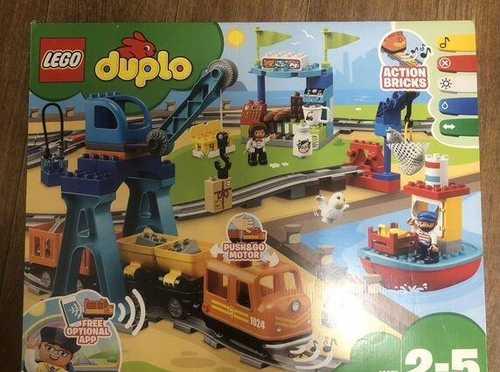 Lego duplo грузовой поезд оригинал