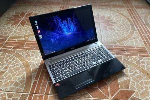 Быстрый ноутбук Acer SSD\4 ядра\6GB