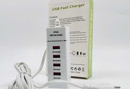 Сетевой Фильтр AAA USB Fast Charger ND-858 Оптом