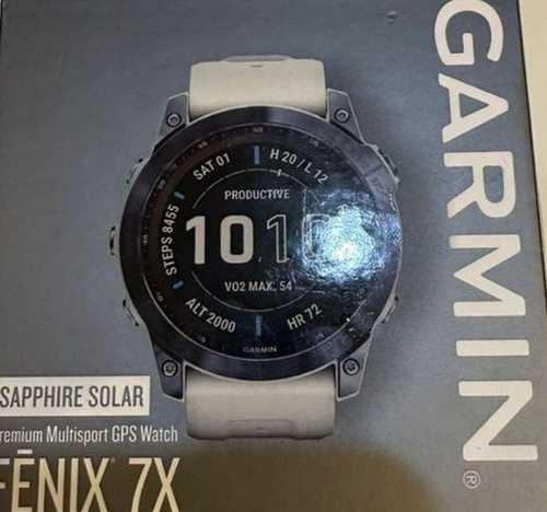 Garmin fenix 7x sapphire solar titanium