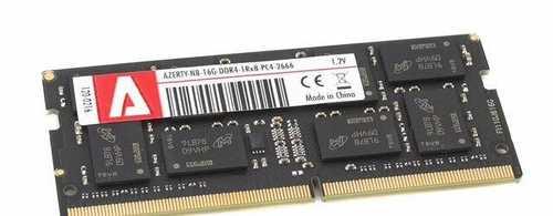 Оперативная память Azerty DDR4 1Rx8 PC4-2666 NB-16