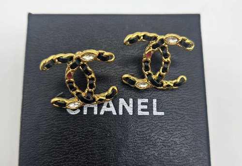 Серьги chanel