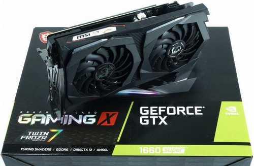 Новые видеокарты MSI GeForce GTX 1660 Super