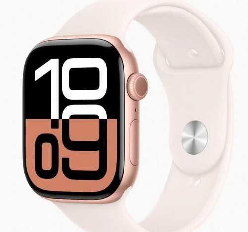 Apple Watch 10 46mm Rose Gold Aluminum mwwu3