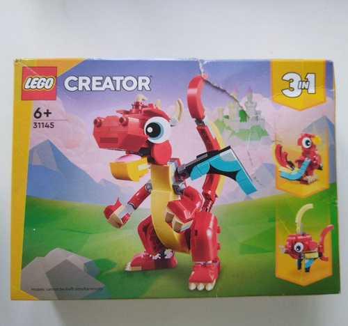 Lego Creator 3 в 1 - 31145 Красный дракон