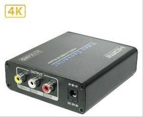 Конвертер hdmi в cvbs + Audio 3.5mm / Dr.HD CV 116