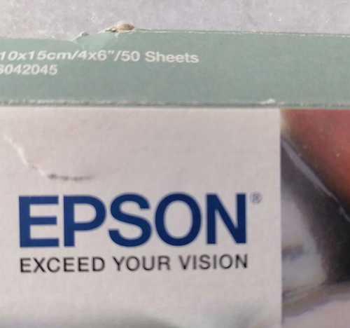 Фотобумага Epson 10х15 глянцевая