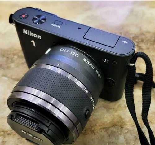 Nikon 1J1 HD Digital Camera System 30-110mm Black