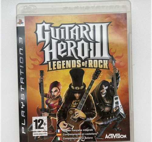 Guitar hero 3 legends of rock для ps3