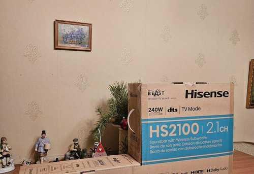 Саундбар hisense HS2100 / Новый / Гарантия