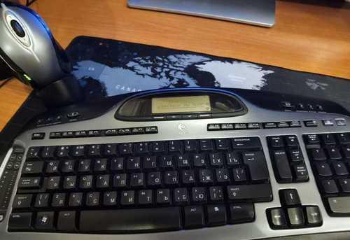 Клавиатура и мышь Logitech MX5000