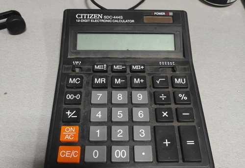 Калькулятор citizen sdc 888 tii