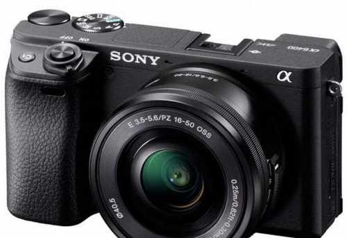 Фотоаппарат Sony Alpha A6400 16-50mm Black