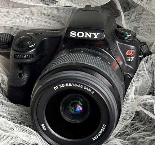 Зеркальный фотоаппарат sony slt-a37