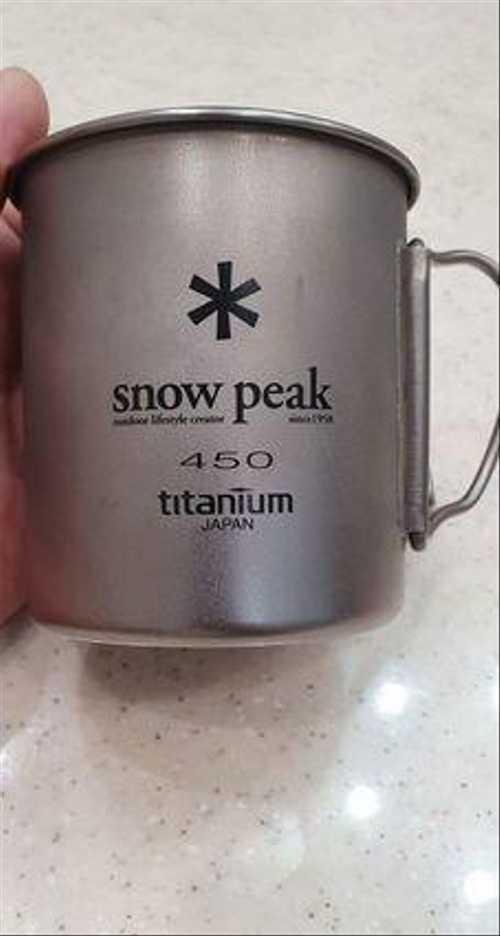 Титановая кружка Snow Peak 450 мл