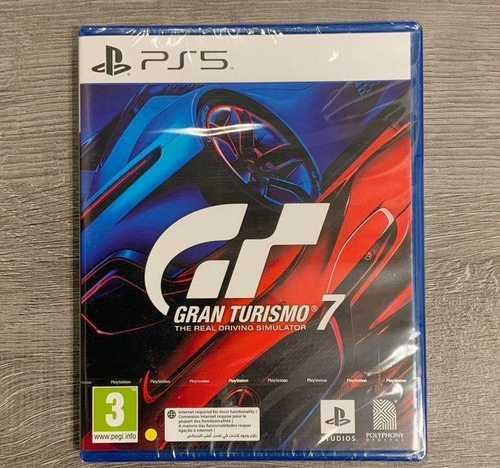 Gran turismo 7 ps5 диск