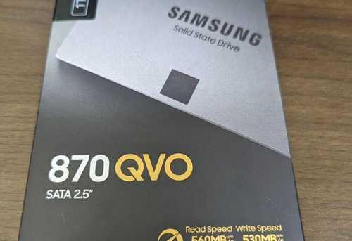 SSD Samsung 870 QVO 1 TB MZ-77Q1T0BW Запечатанный