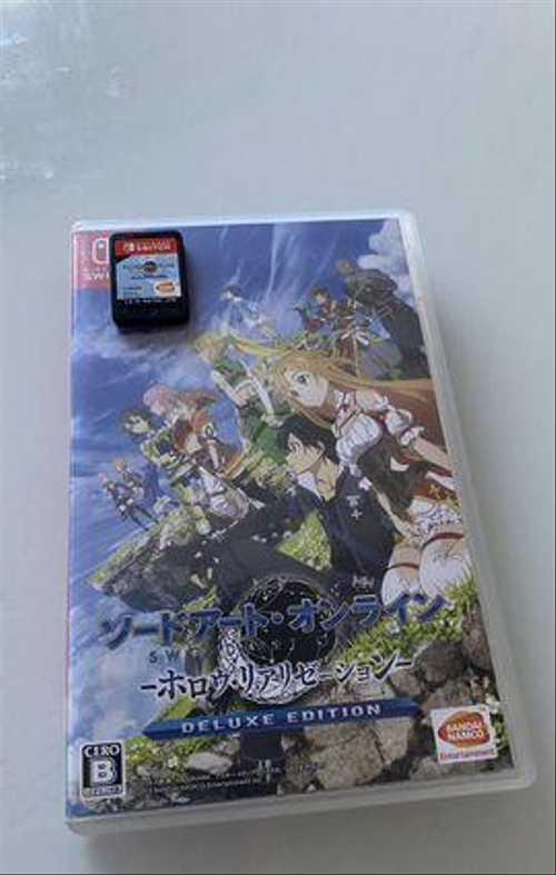 Игра sword art online deluxe edition japan