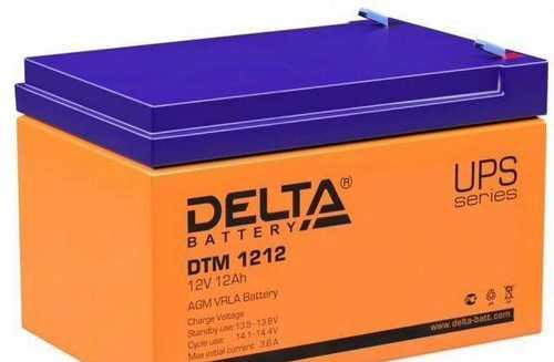 Аккумулятор Delta DTM 1212 (новый)