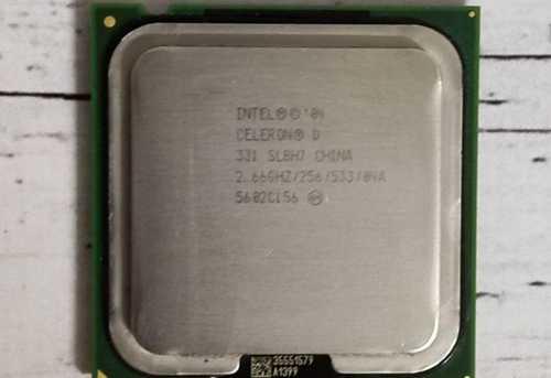 Процессор Intel Celeron D 331 LGA775