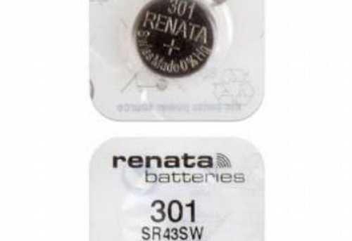 Renata 301 SR43SW Silver BL1