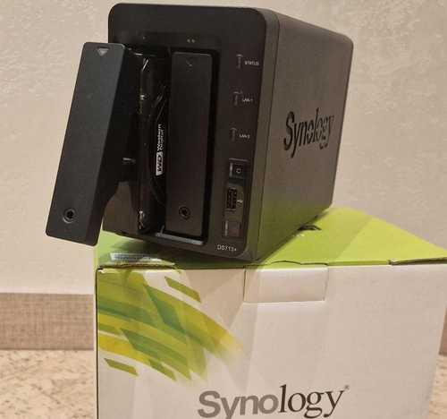 Synology DS 713  2Tb 4Gb (озу)