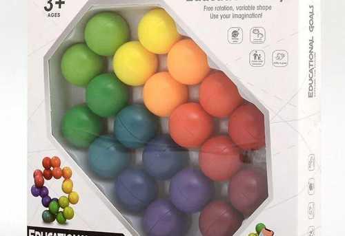 Развивающая игрушка цветные шарики антистресс