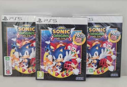 Sonic origins plus ps5 (диск новый)