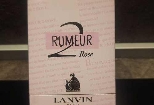 Духи женские lanvin rumeur2 rose 50 ml