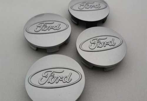 4шт Ford 56/52мм колпаки для литых дисков