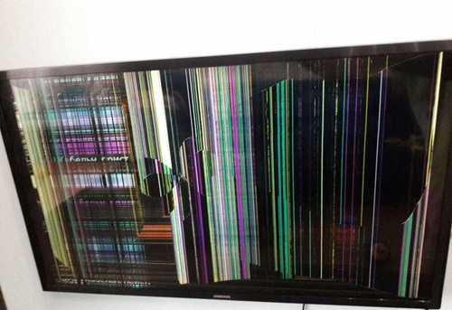 Телевизор samsung ue32m5000ak битый