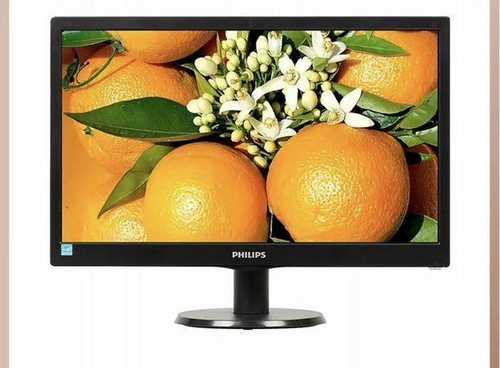 Монитор Philips philips 193v5lsb2 18.5 черный