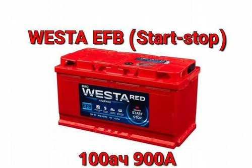 Акб westa EFB 100ач 900А 350х175х190 Start-Stop