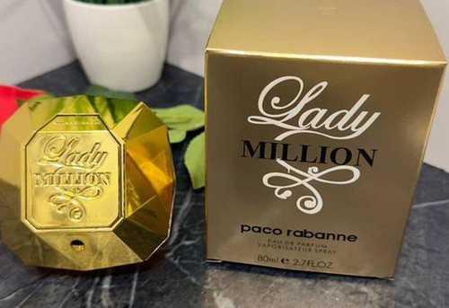 Paco Rabanne Lady Million 80мл открытые для фото