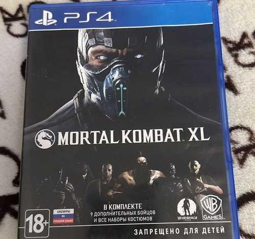 Mortal kombat xl диск ps4