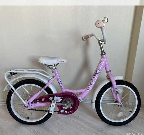 Велосипед детский, для девочки 4-7 лет