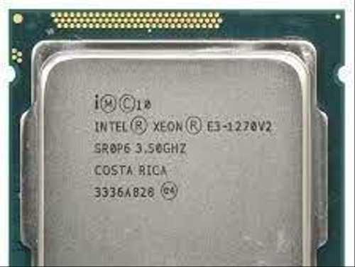 Процессор Xeon E3-1270V2