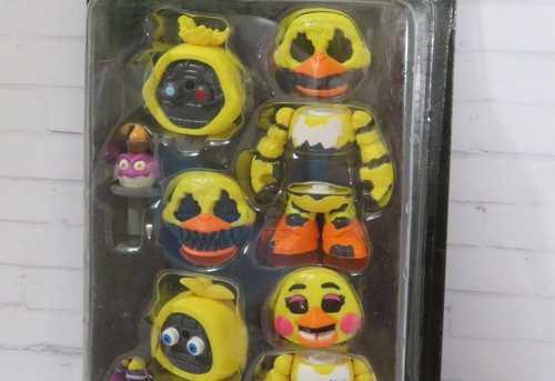 Funko Pop Toy + Nightmare Chica (Snaps) Fnaf