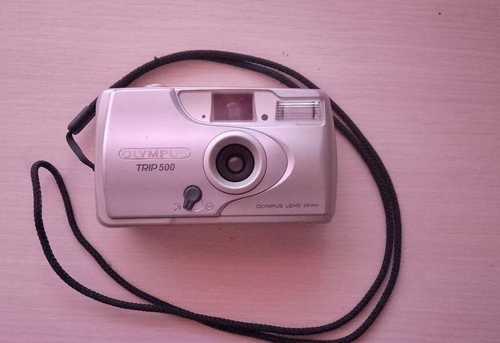 Плёночный фотоаппарат Olimpus trip 500