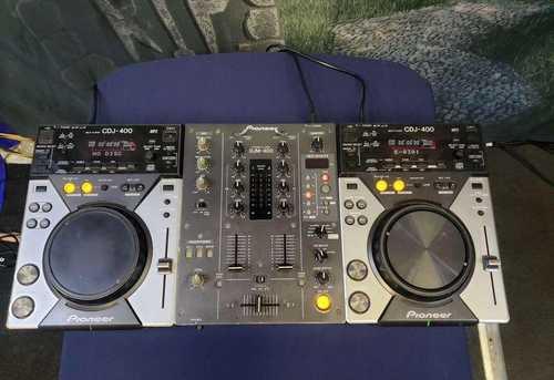 Pioneer djm 400 + cdj 400