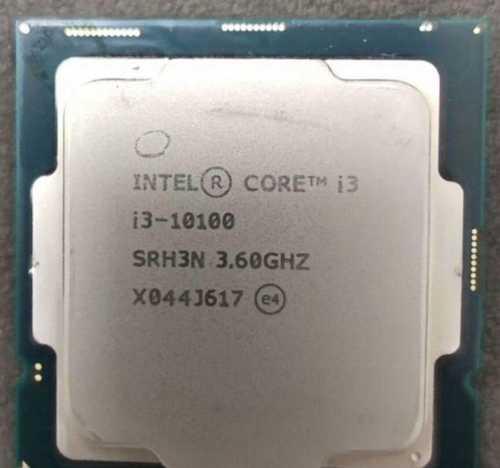 Процессор intel core i3 10100