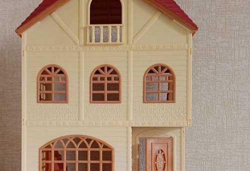 Sylvanian families трехэтажный дом с мебелью